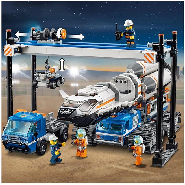 Lego City Sestavljanje in transport rakete - 60229